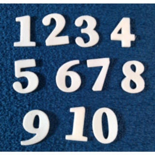 Kit 30 aplique de numerais em eva | Shopee Brasil