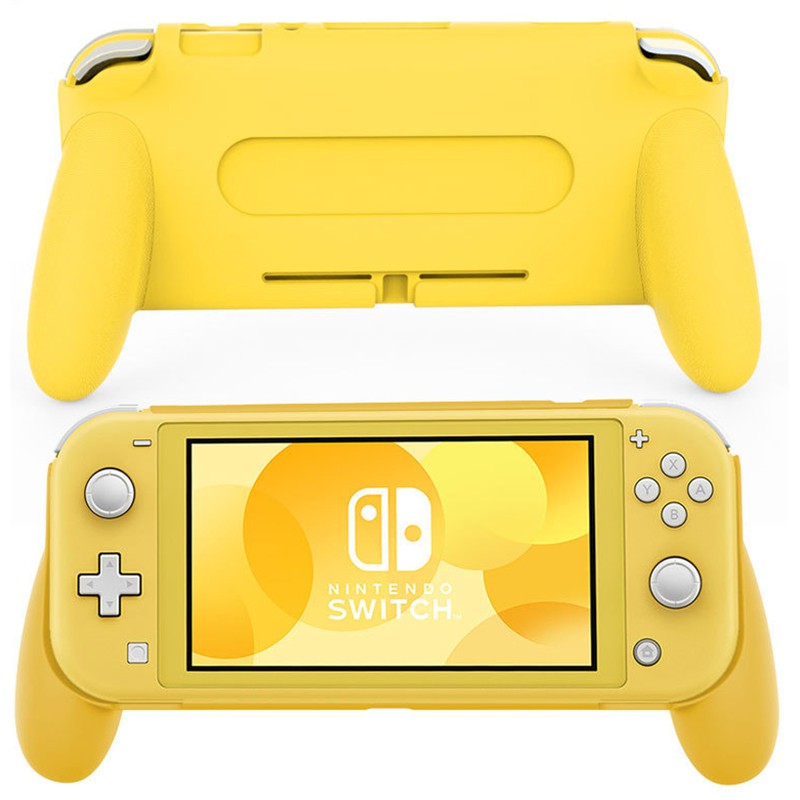 Newest Nintendo Switch Lite Hand Grip Shock Proof Protection Cover Shell Ergonomic Handle Grip Shopee Brasil
