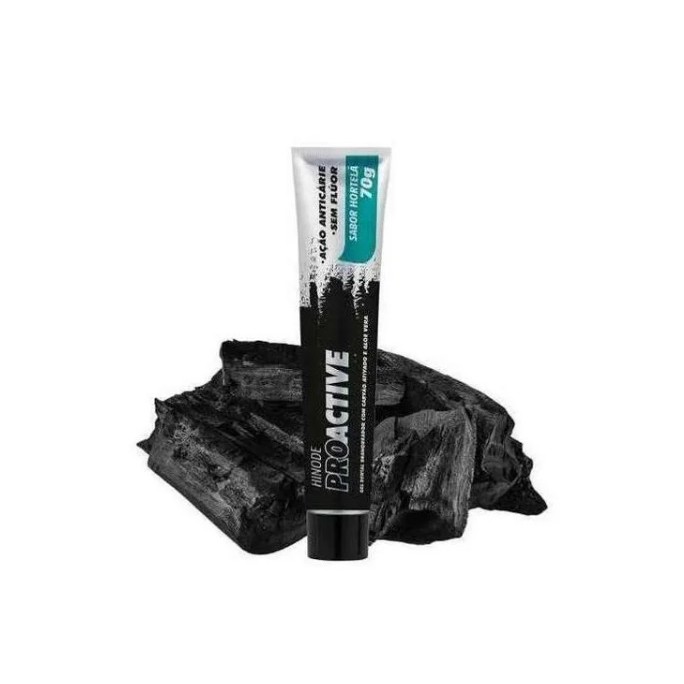 Pasta De Dente Gel Dental Hinode Proactive Preto 70g Original | Shopee ...