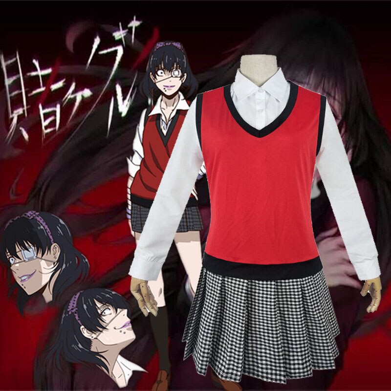 Cosplay Completo Midari kishima kakegurui | Shopee Brasil