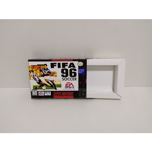 Fifa 96 - Box Traduzida do Jogo (super Nintendo) | Shopee Brasil