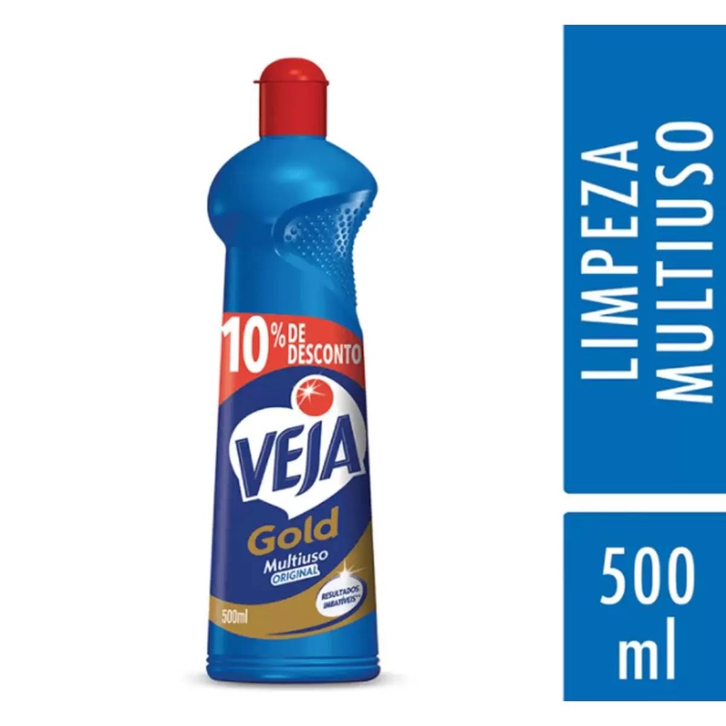 Veja Gold Multiuso Original 500ml | Shopee Brasil