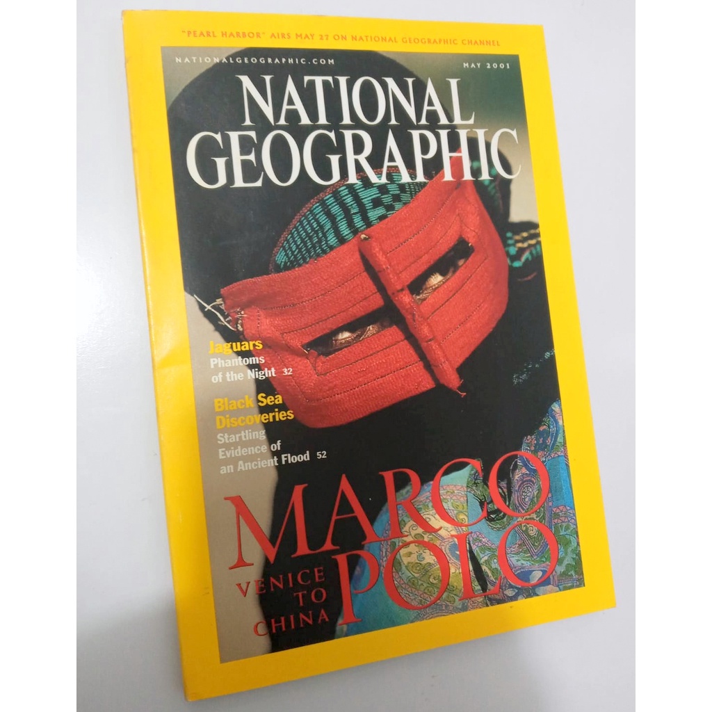 Revista National Geographic Americana Maio 2001 Marco Polo | Shopee Brasil