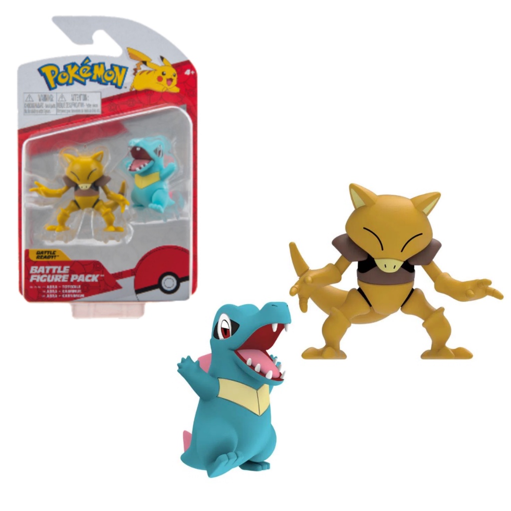 Pokémon Battle Figure Pack Abra e Totodile | Shopee Brasil