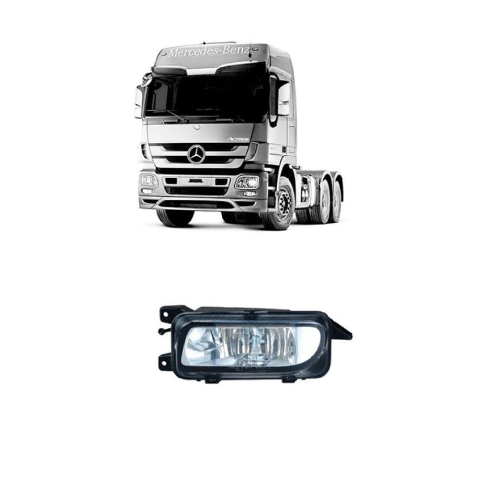 Farol Auxiliar Esquerdo 9438200056 Mercedes Benz Actros | Shopee Brasil
