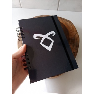 Caderno Shadowhunters Runa Poder Angelical Diário Sketchbook Bullet ...