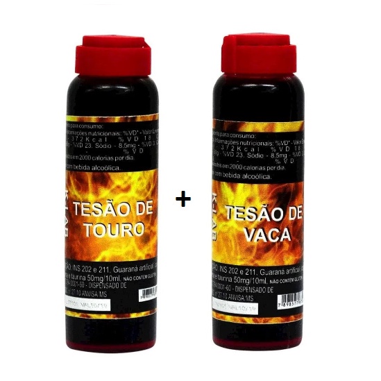 Kit Tesão De Vaca E Tesão De Touro 2 Unidades Sex Shop Shopee Brasil