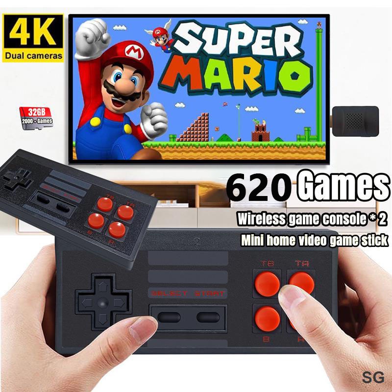 Mini TV Console Videogame Jogo Para Super Nintendo SNES E NES 16bit 620 ...