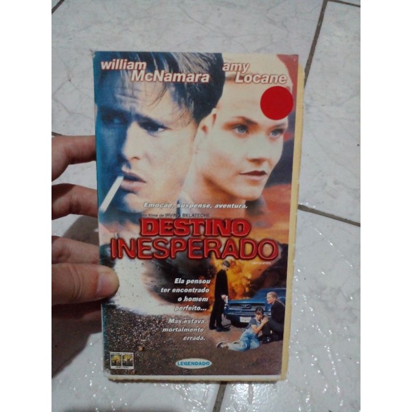 VHS Destino inesperado ( legendado) | Shopee Brasil