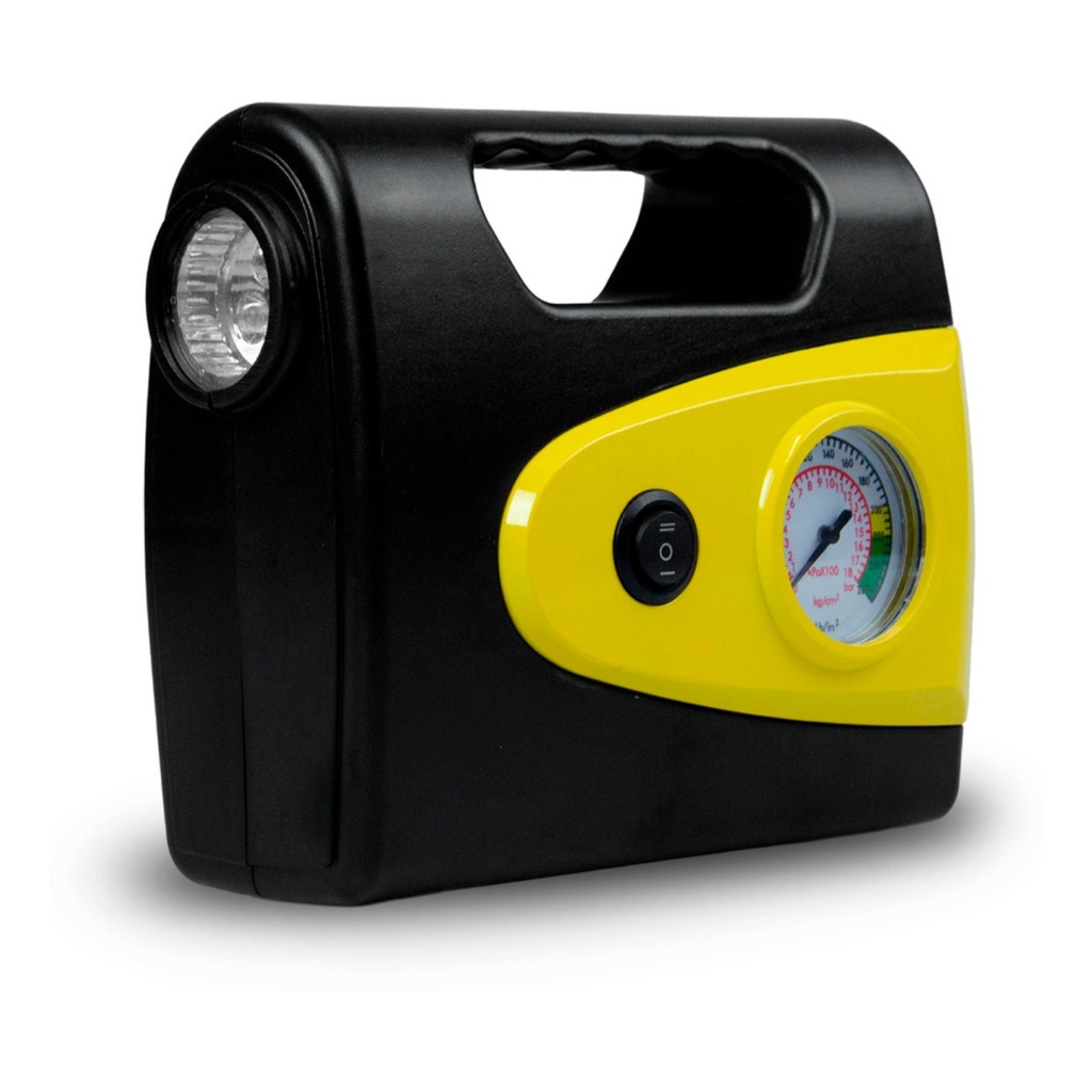 Mini Compressor De Ar Automotivo Portátil 260psi 18l/min 12v Com ...