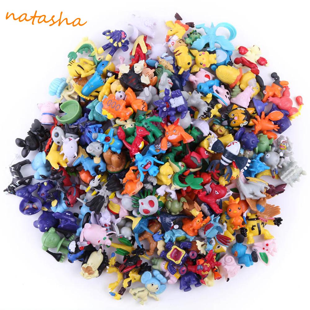 Mini Brinquedos 24-120pçs 2-4cm Figuras Pokemon NATASHA | Shopee Brasil