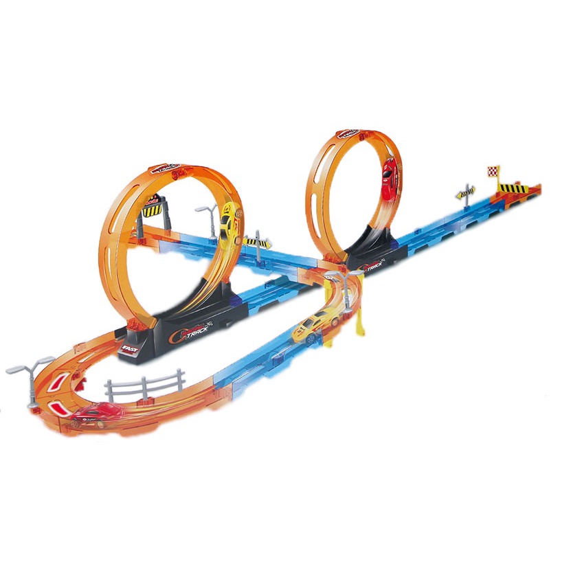 Pista Tipo Hotwheels Mega Loop Carro Fricção 29Pcs | Shopee Brasil