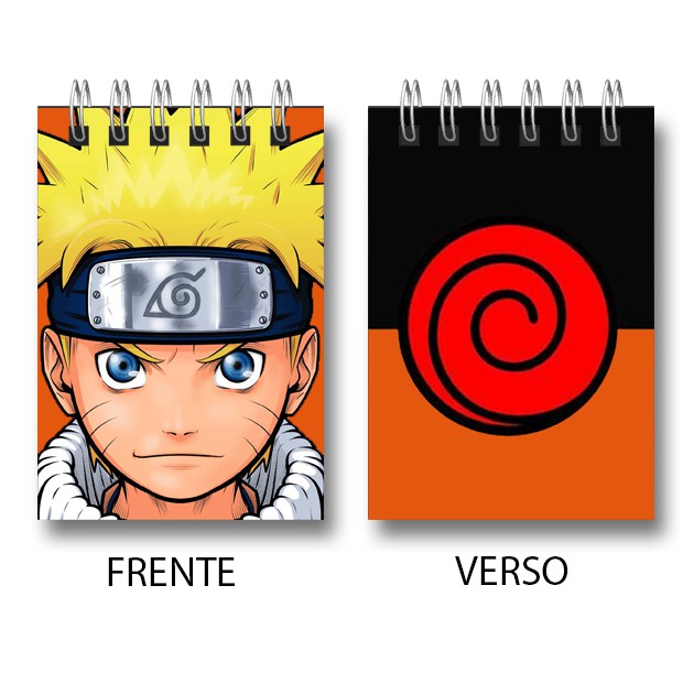Bloco de Notas Anime NARUTO | Shopee Brasil