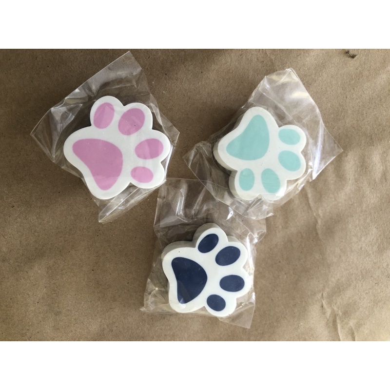 Borracha Escolar Patinhas Pet | Shopee Brasil