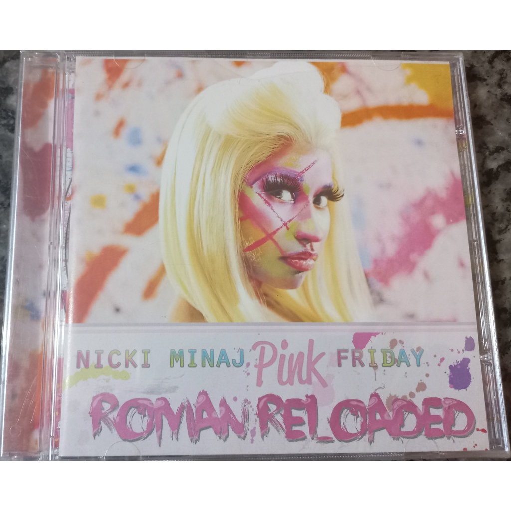 Cd Nicki Minaj - Pink Friday - Roman Reloaded - Lacrado | Shopee Brasil