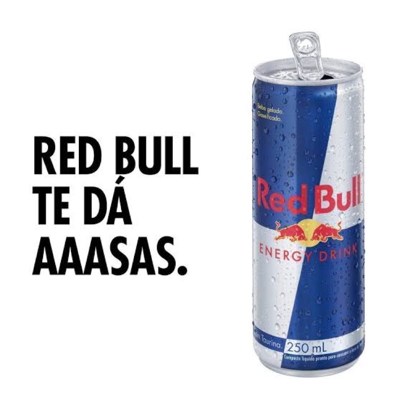 Energético Red Bull Tradicional 250ml Amigos Família Diversão