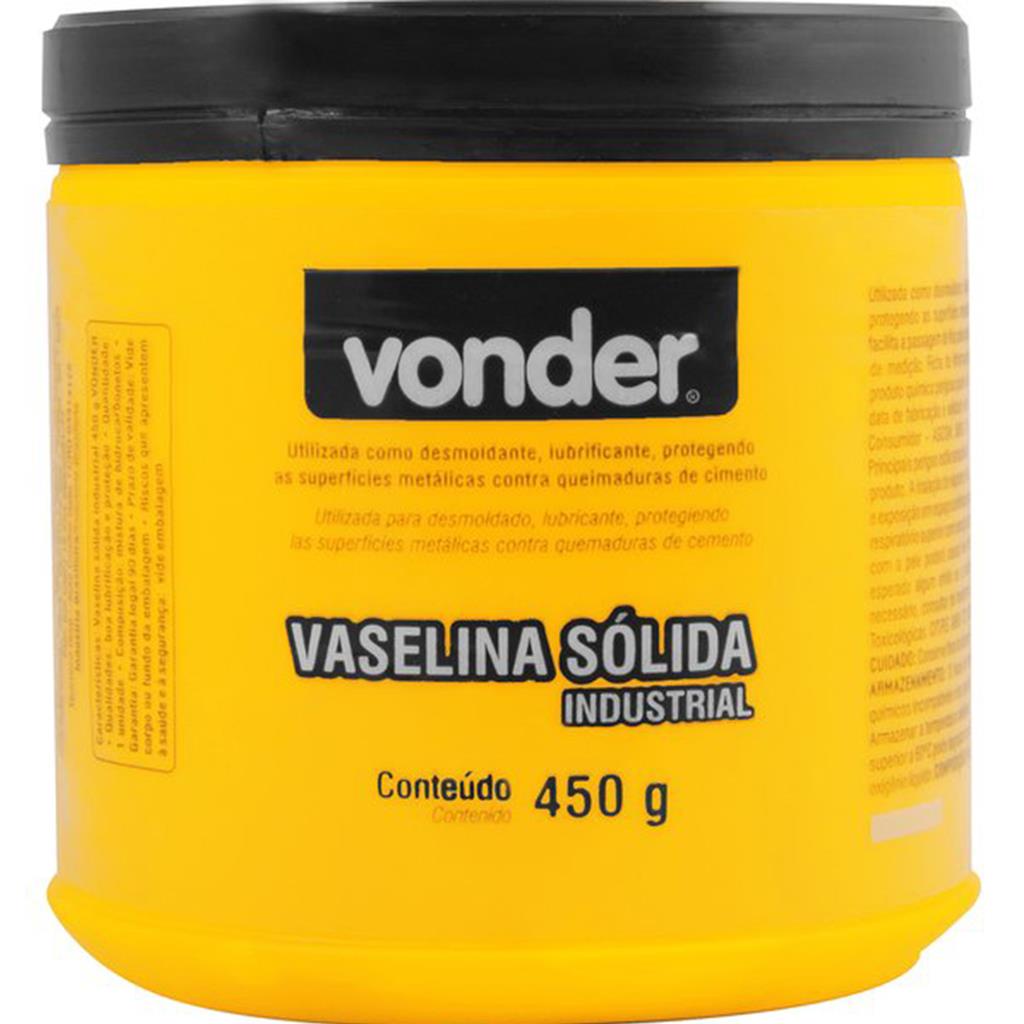 Vaselina Solida Industrial 450g - Vonder | Shopee Brasil