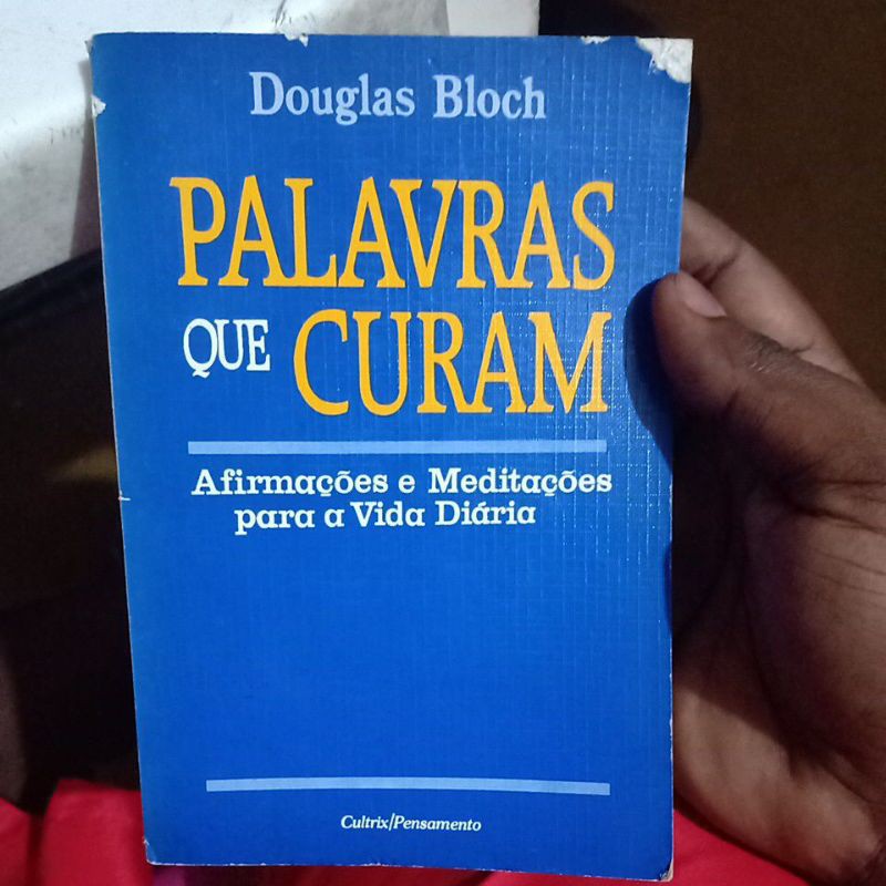 Livro - Palavras que curam - Douglas Bloch | Shopee Brasil