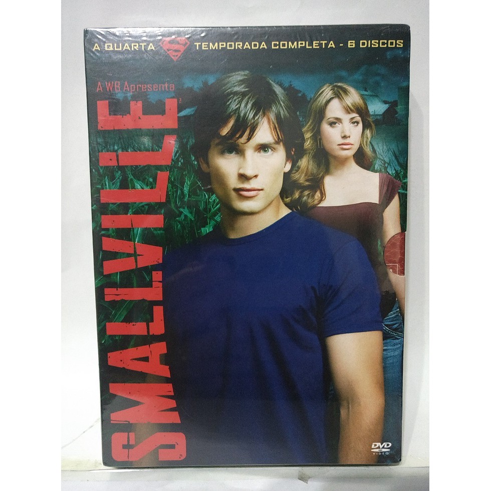 DVD Smallville - 4ª Temporada Completa - 6 Discos - Novo / Original ...