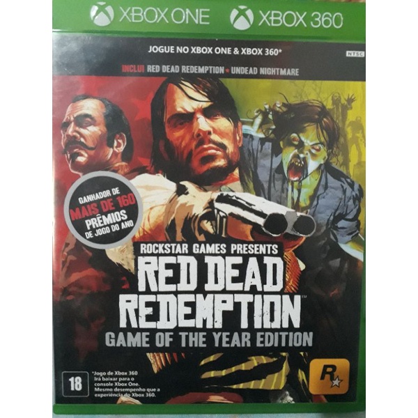 Microsoft Xbox 360 e One Read Dead Redemption Midia Física original ...