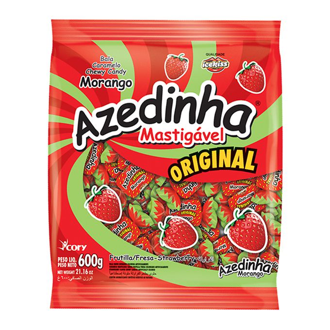 Bala Macia Mastigável Azedinha Original 500g - Cory | Shopee Brasil