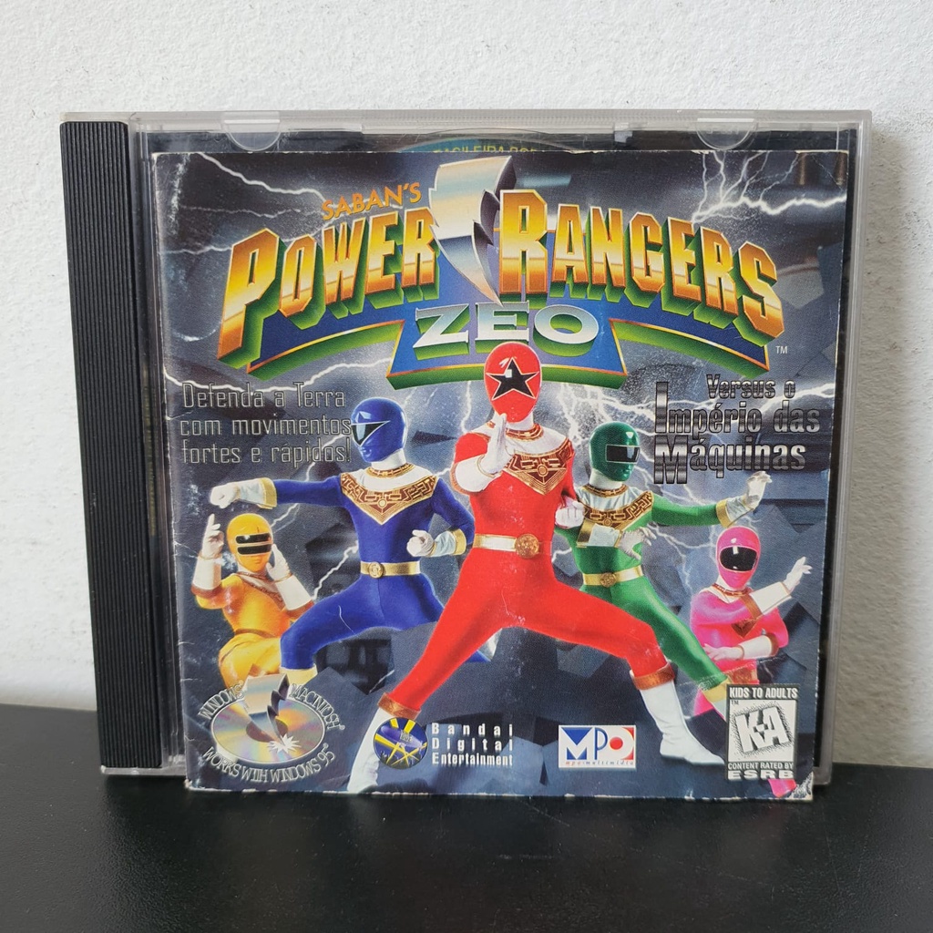 Jogo P/ PC Power Rangers Zeo Vs Império das Máquinas | Shopee Brasil