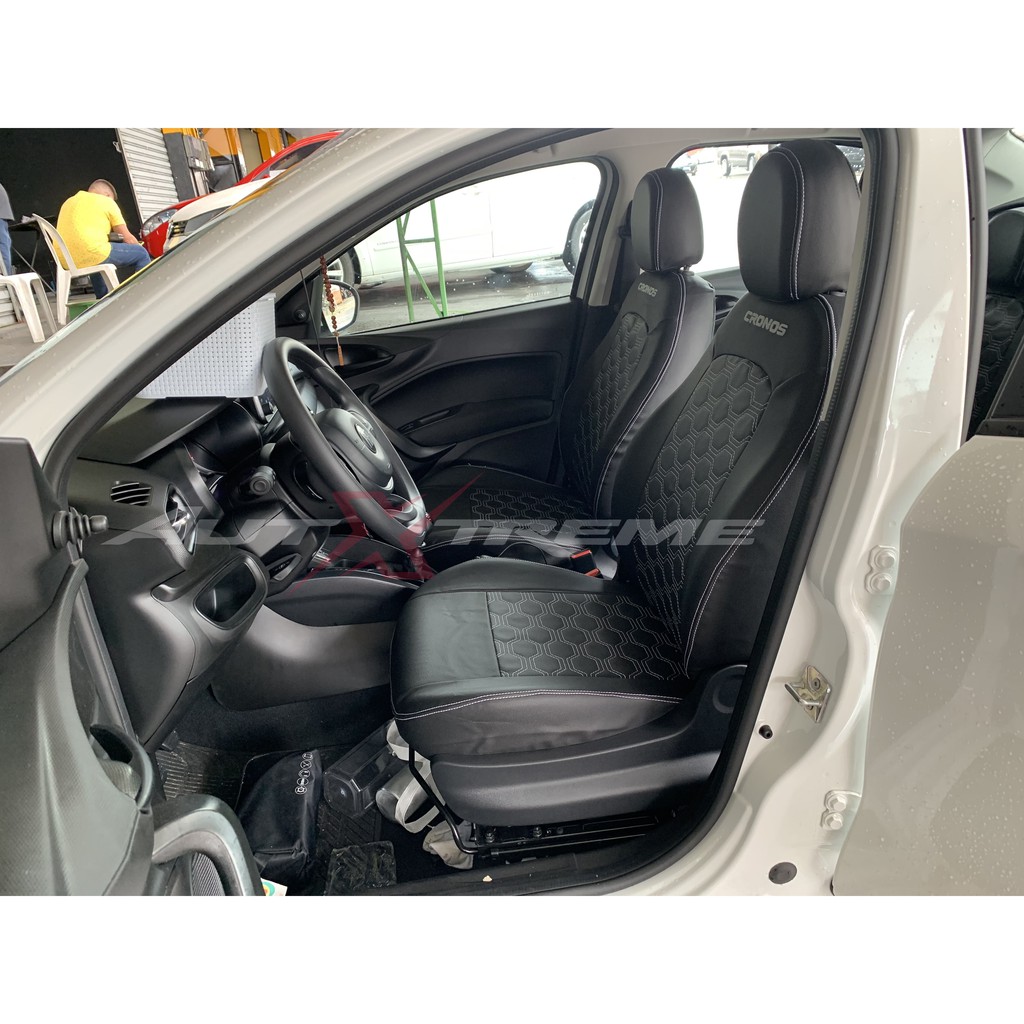 Capa de Couro Banco Fiat Cronos 2019 2020 2021 2022 2023 2024 2025 ...