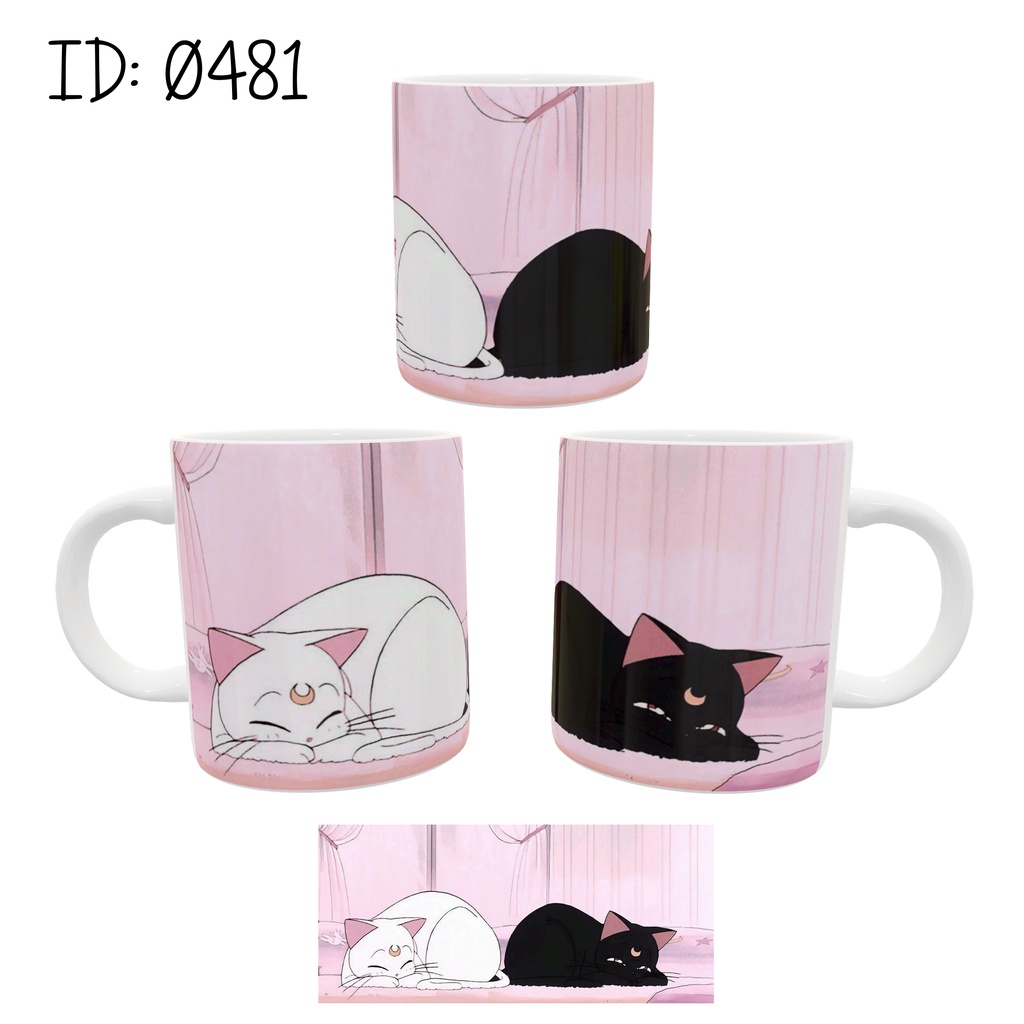 Caneca Anime Mangá Pretty Soldier Sailor Moon Serena Tsukino Usagi Ami ...