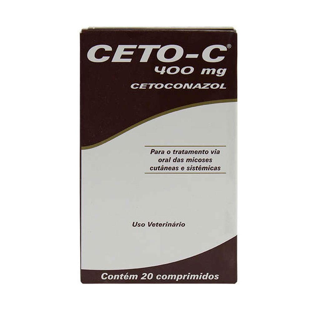 Ceto-C 400mg C/ 20 Comprimidos | Shopee Brasil