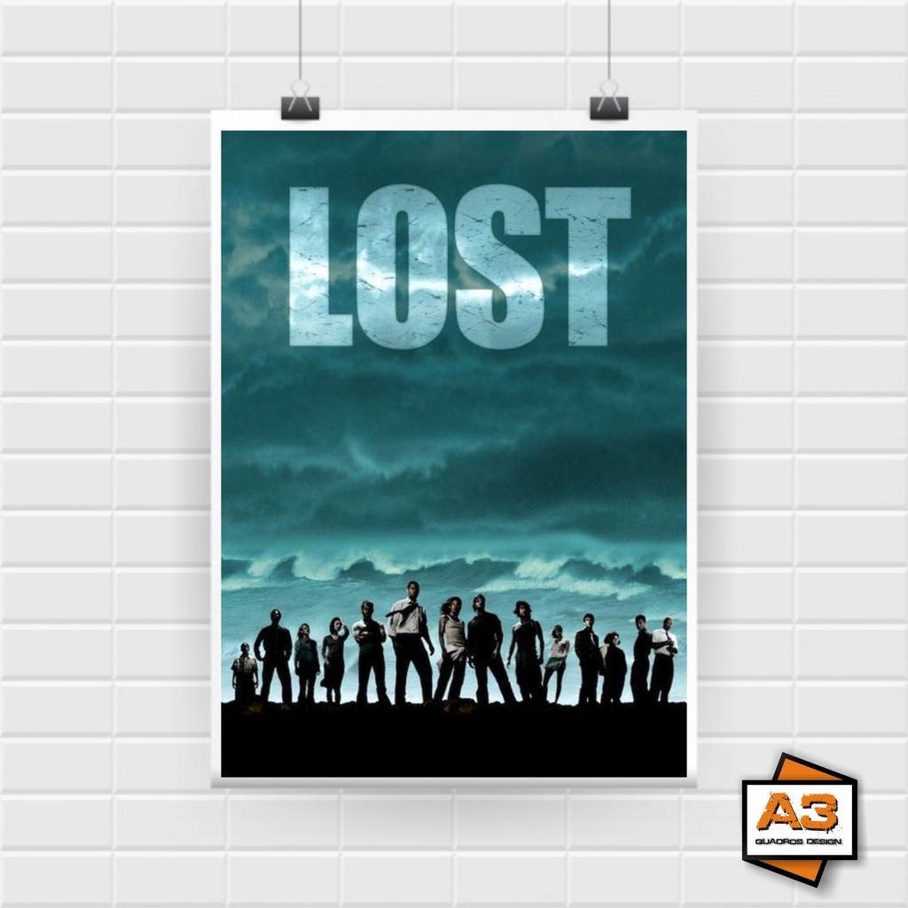 Poster Lost Serie Tv A4 (21cm x 30cm) | Shopee Brasil