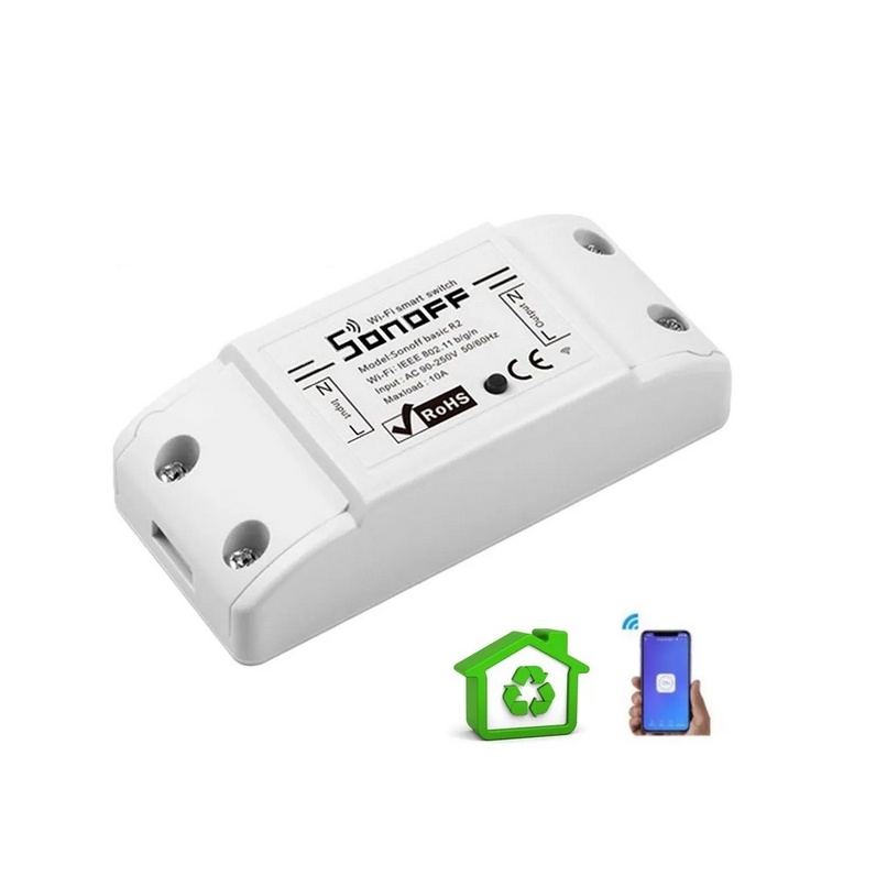 Sonoff Interruptor Wifi - Automação Residencial 90 a 250v 10a | Shopee ...