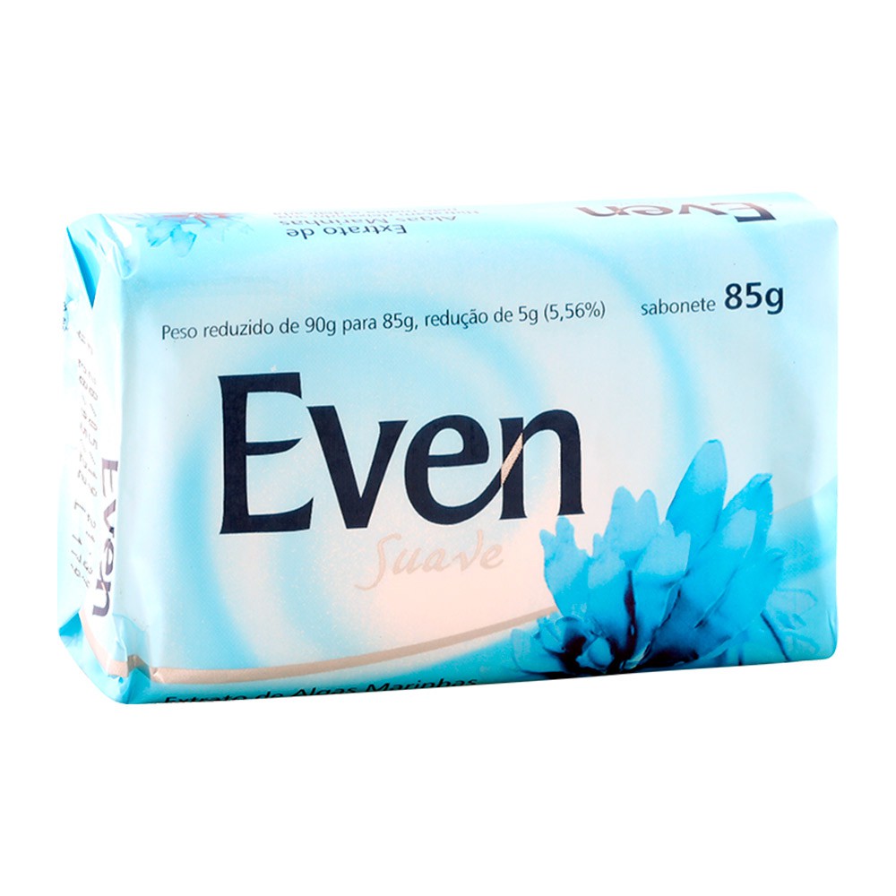 Kit Sab Even Suave Algas Marinhas 12 Und 85g | Shopee Brasil