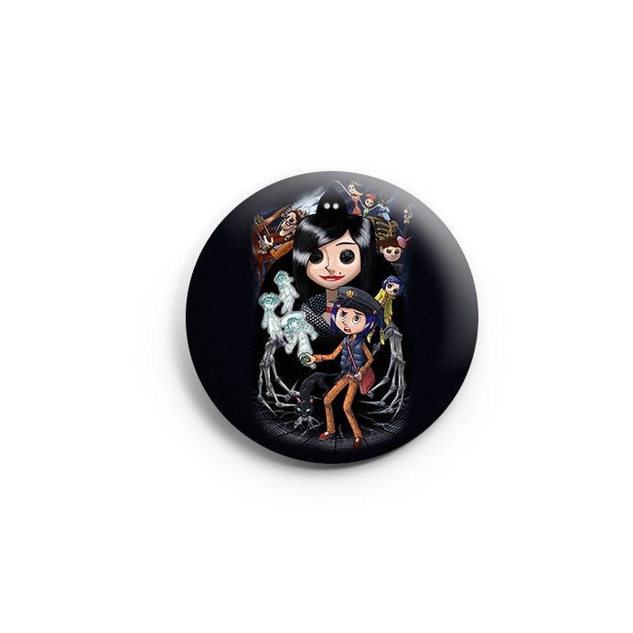 Botton Coraline - Botum / Boton / Broche (3,5cm & 4,5cm) | Shopee Brasil