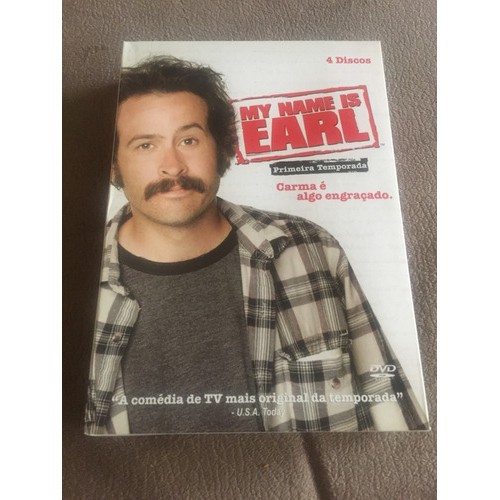 Box Dvd My Name Is Earl- Primeira Temporada- 4 Discos | Shopee Brasil