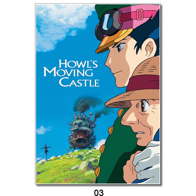 Poster Anime 03 O Castelo Animado | Shopee Brasil