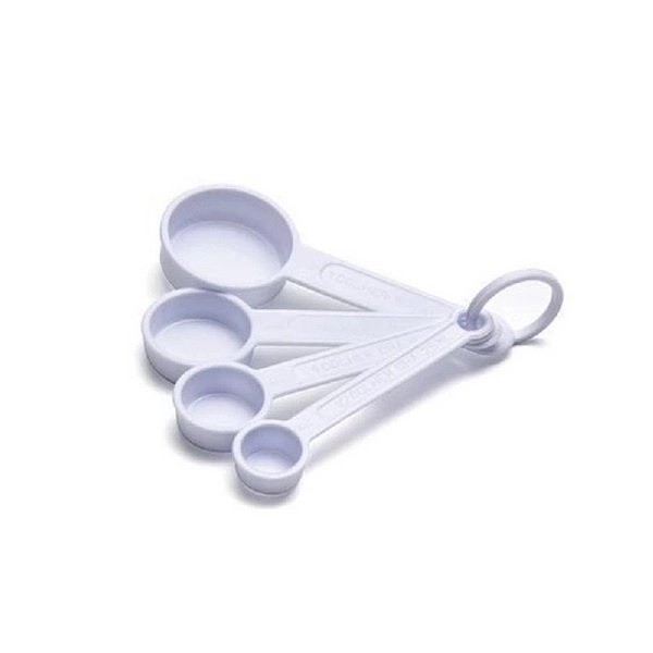 Colheres Medidoras Para Cozinha Com 4 Colher De Medida | Shopee Brasil