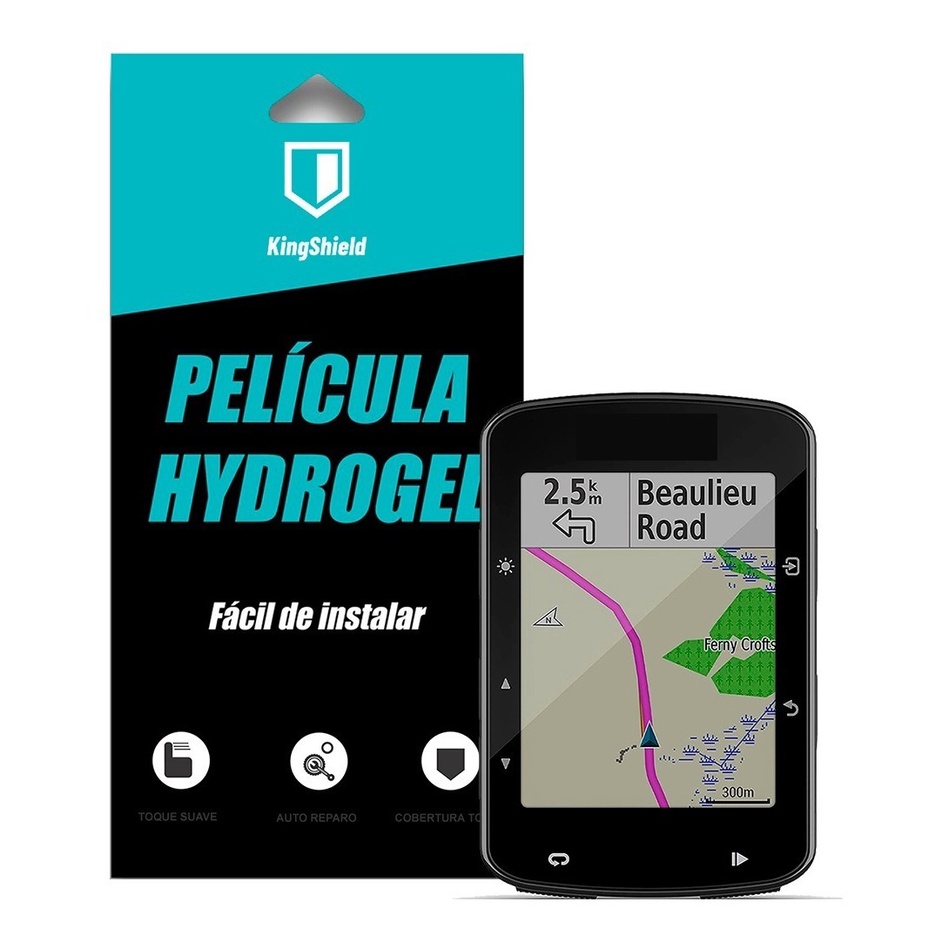 Película Garmin Edge 520 Kingshield Hydrogel (4xunid) | Shopee Brasil