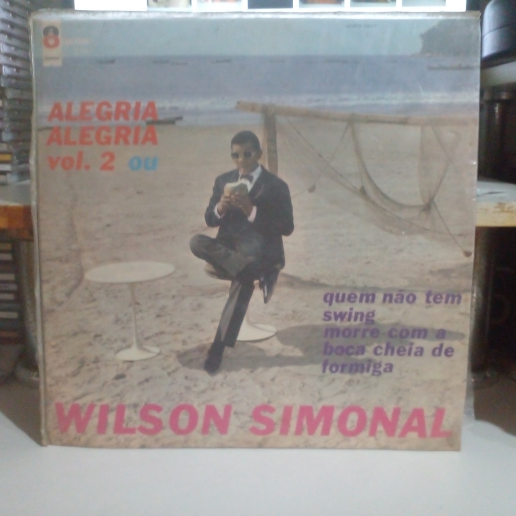 LP Wilson Simonal (Alegria Alegria Vol. 2) ODEON 1968 MONO com capa ...