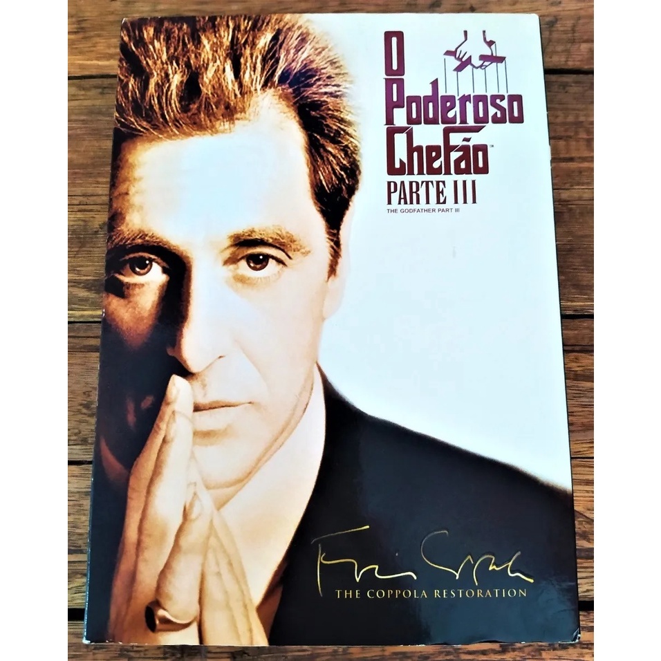 Dvd Original - O Poderoso Chefão 3 - Al Pacino - c/ Luva - Filme ...
