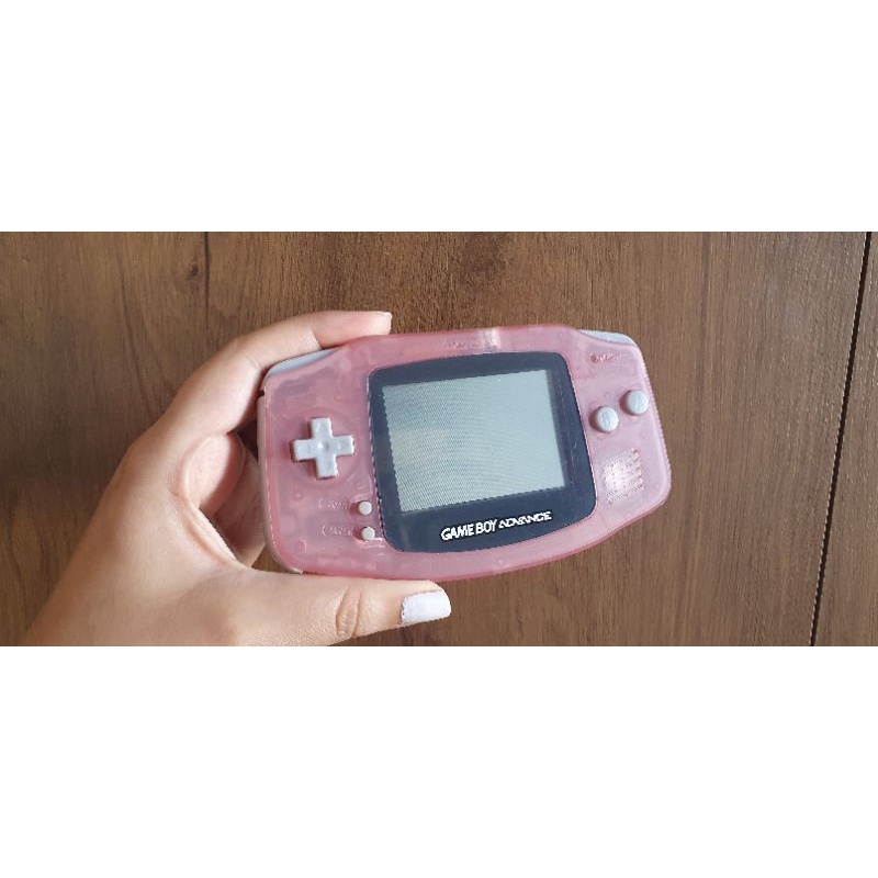 Nintendo Game Boy Advance Standard Cor Fuchsia 100% Original | Shopee ...