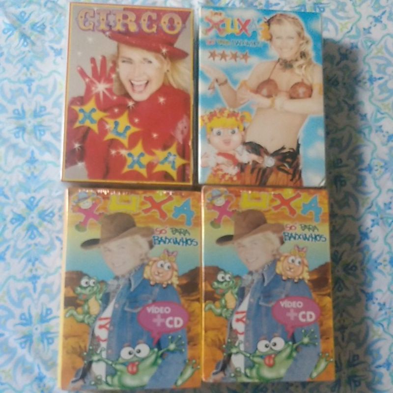 Kit XSPB Xuxa - VHS + CDS | Shopee Brasil