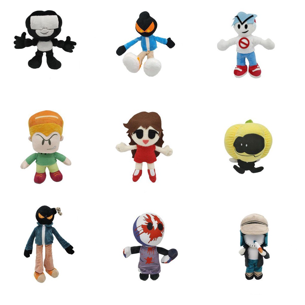 Friday Night Funkin Fnf Pelúcia Brinquedo Garcello Whitty Spooky Mês ...