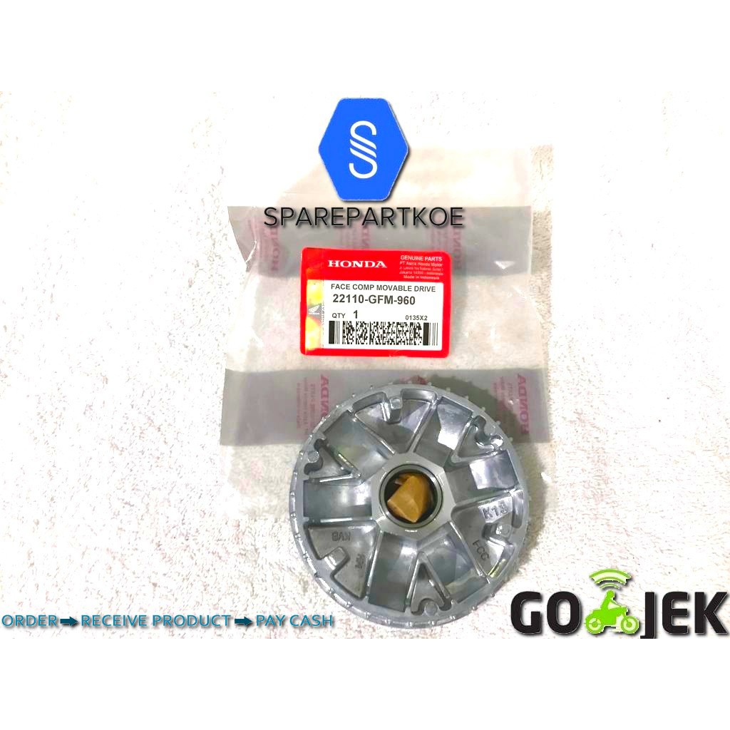 Antiga Casa De Rolos Vario Honda 110 Beat FI F1 KVB GFM | Shopee Brasil