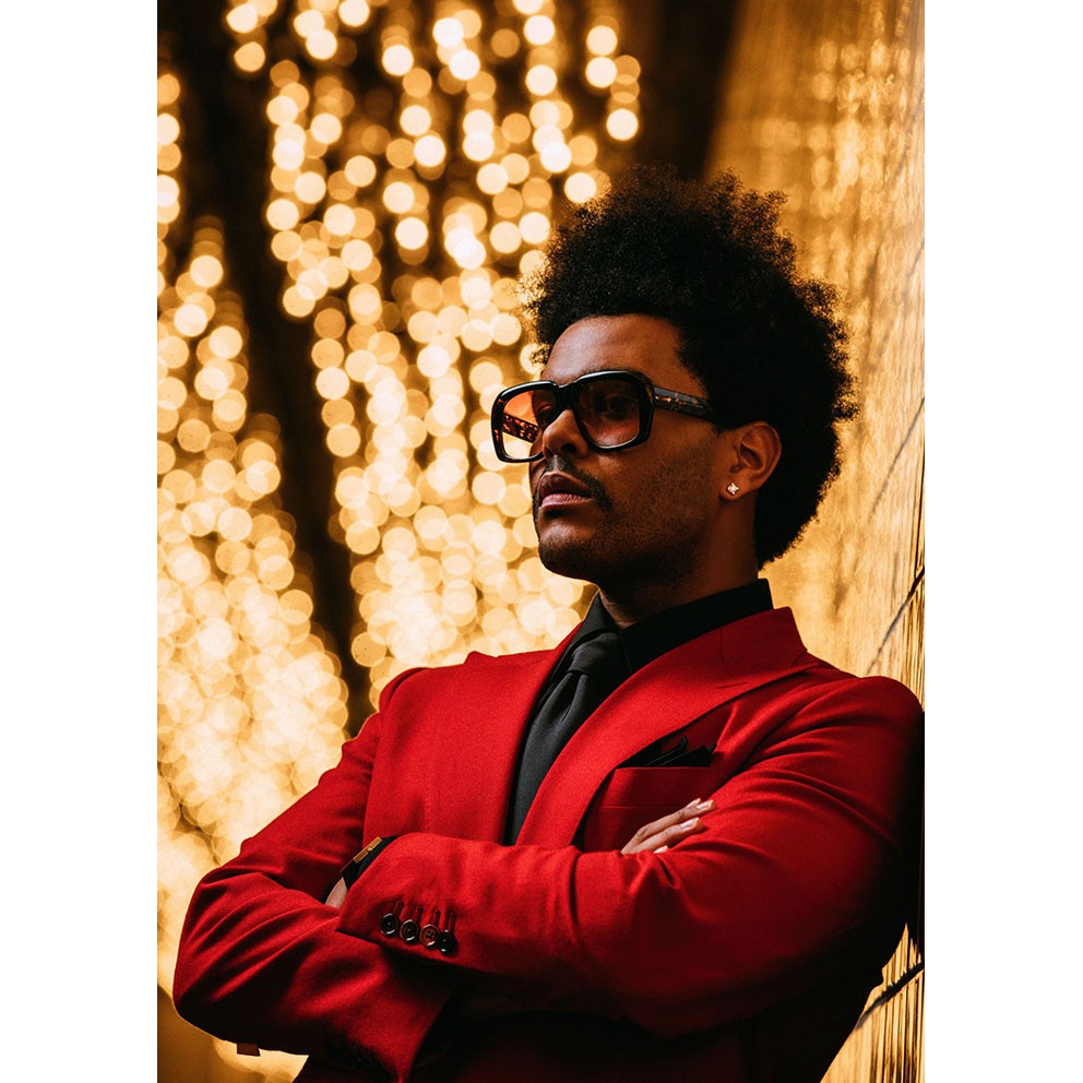 Poster Cartaz Adesivo Decorativo The Weeknd 42,5x60cm | Shopee Brasil