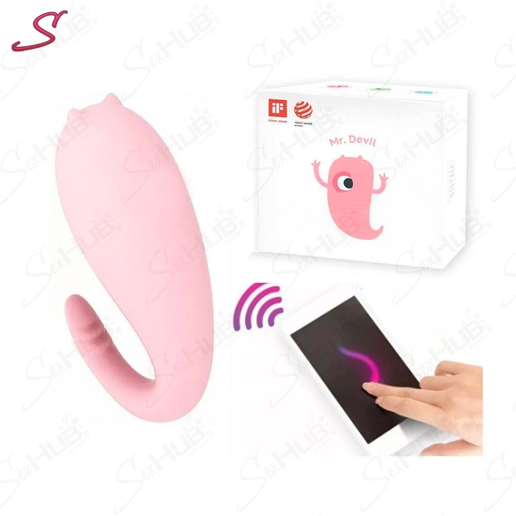 Vibrador Bluetooth Whatsapp Internet Mr Devil Monster Pub | Shopee Brasil