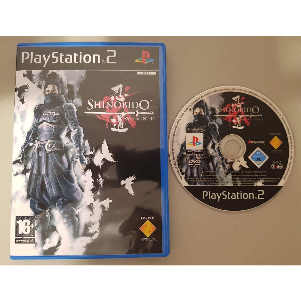 PS2 - Shinobido Way of the Ninja - Leia a descrição | Shopee Brasil