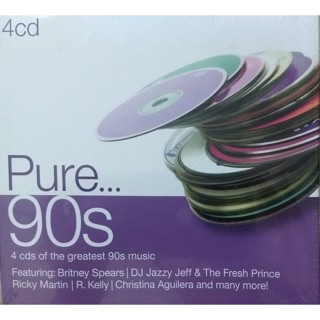 Box Pure 90s...4 CDs com os maiores hits dos anos 90 de todos os tempos ...