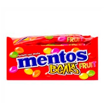 Caixa Balas Mentos Beats Fruit 18 Unidades de 20g | Shopee Brasil