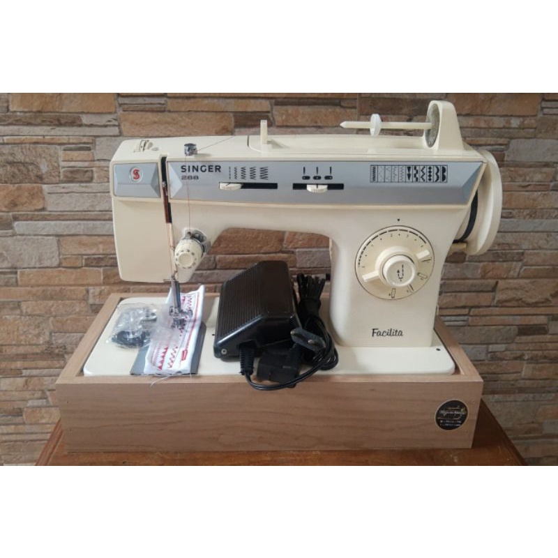Máquina De Costura Singer 288 Usada Revisada 110v | Shopee Brasil