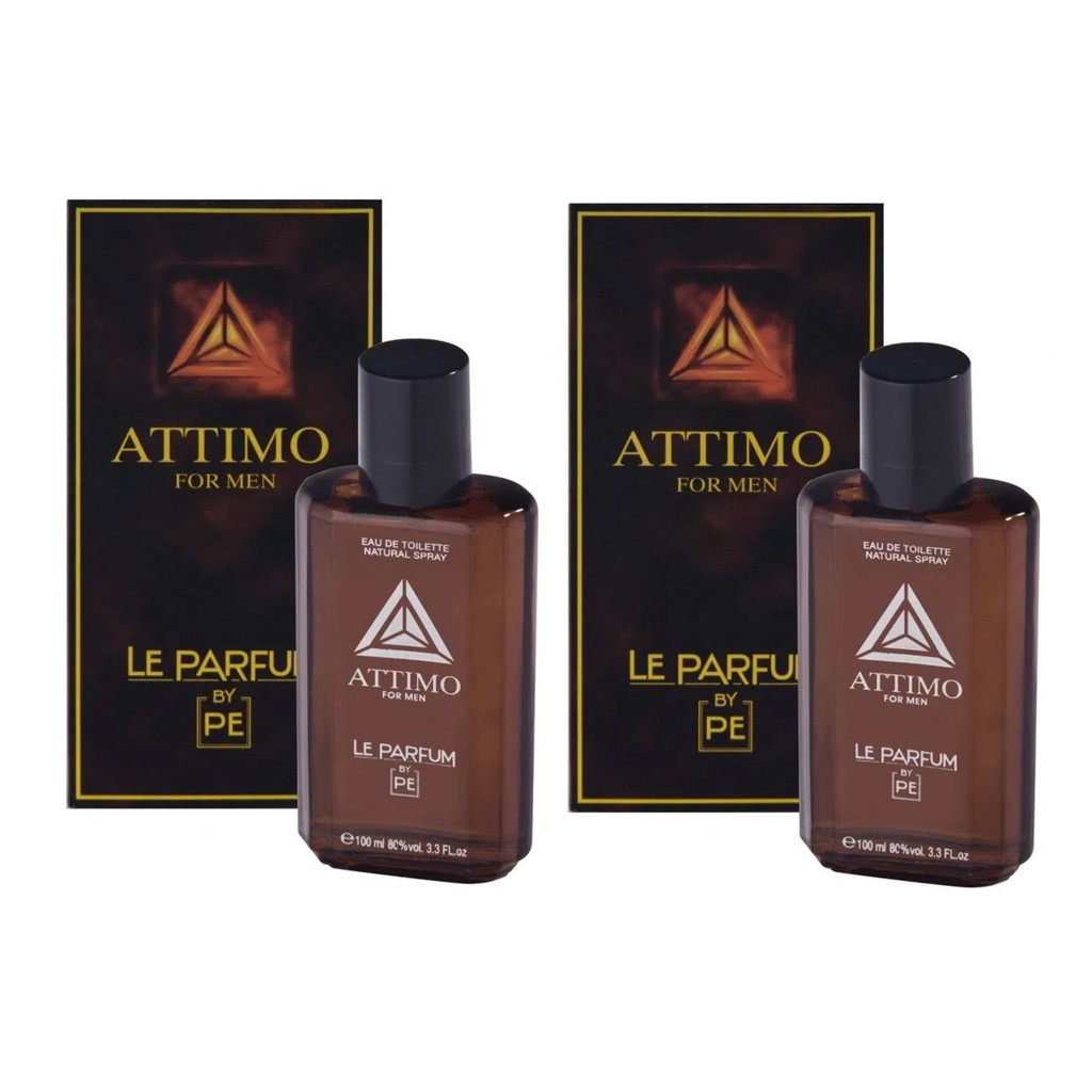 KIT COM 2 ATTIMO MASCULINO 100ML | Shopee Brasil